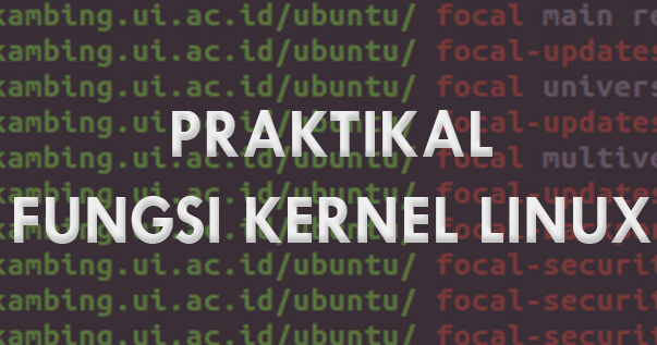 Praktikal Fungsi Kernel Linux