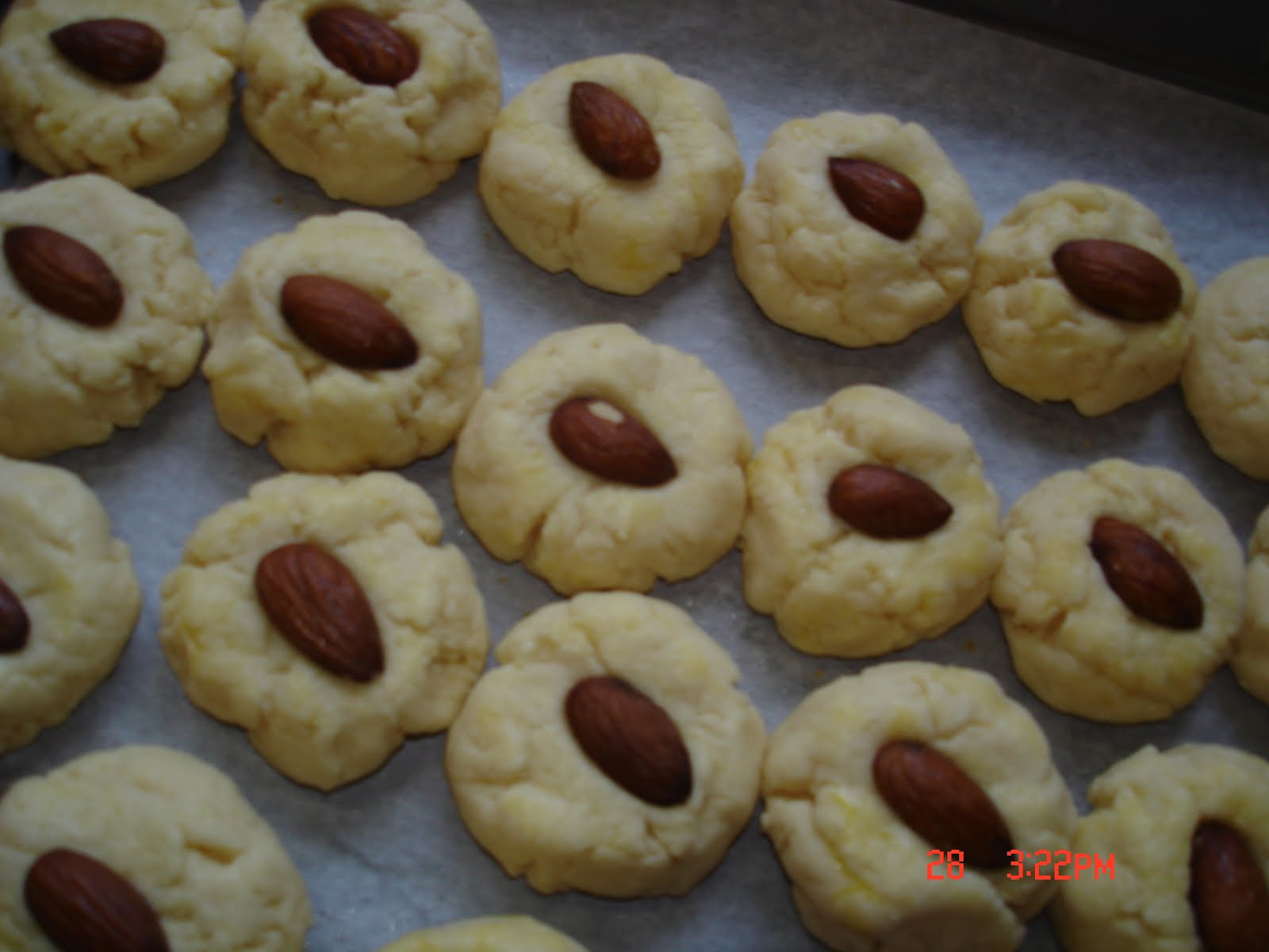 Le carnet gourmand de Simone: Biscuits aux amandes de Ricardo