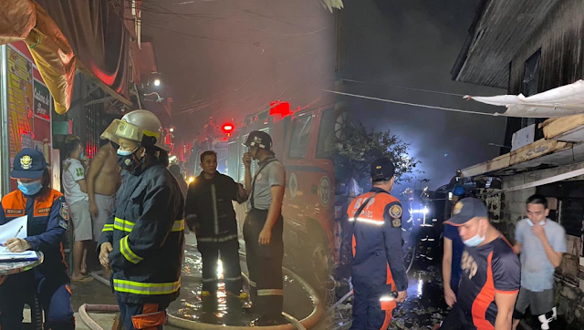 Fire breaks out in Zapote Uno, Bacoor City | Sentinel Times