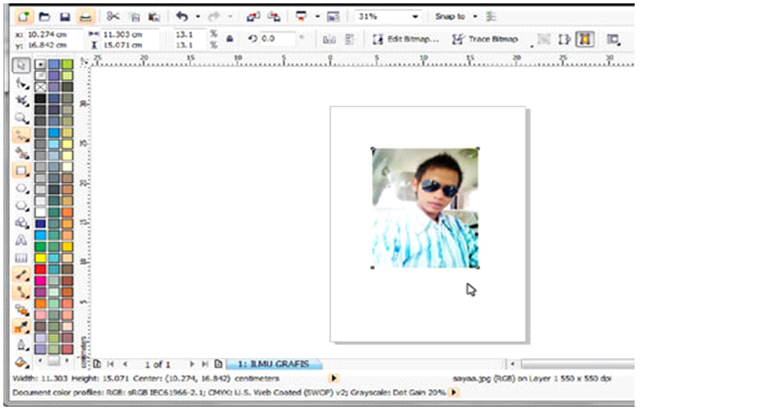one dream: Changing Photo become Cartoons I am using CorelDraw X5