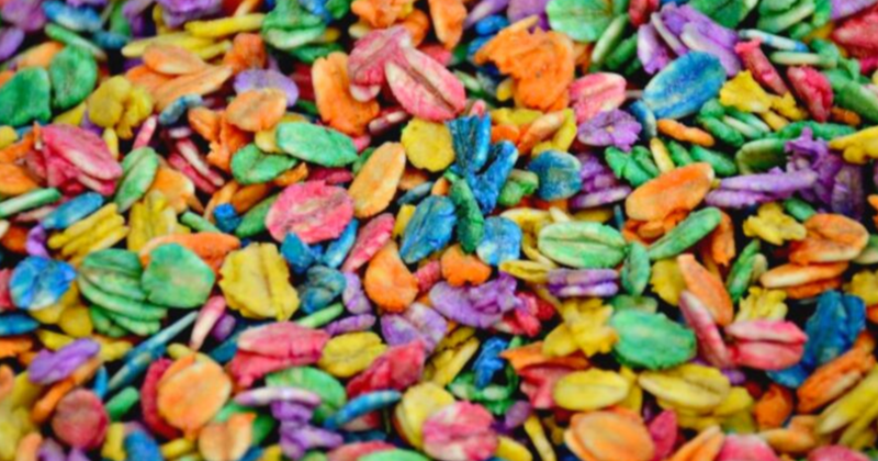 Rainbow Oats {How to Dye Oats for Sensory Play} | And Next Comes L ...