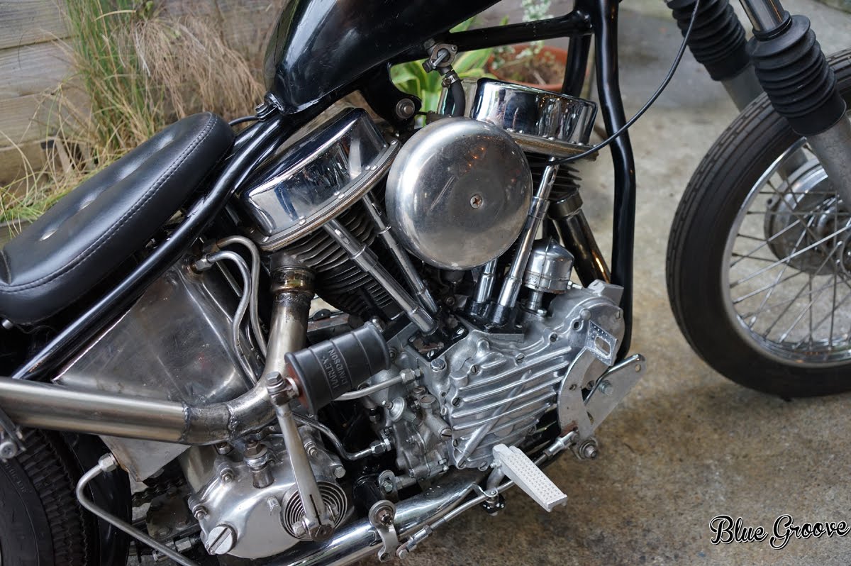 BLUE GROOVE SHOP BLOG: - SOLD - 49` PANHEAD CHOPPER