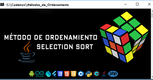 Método de Ordenamiento Selection Sort en java - CodeMyN