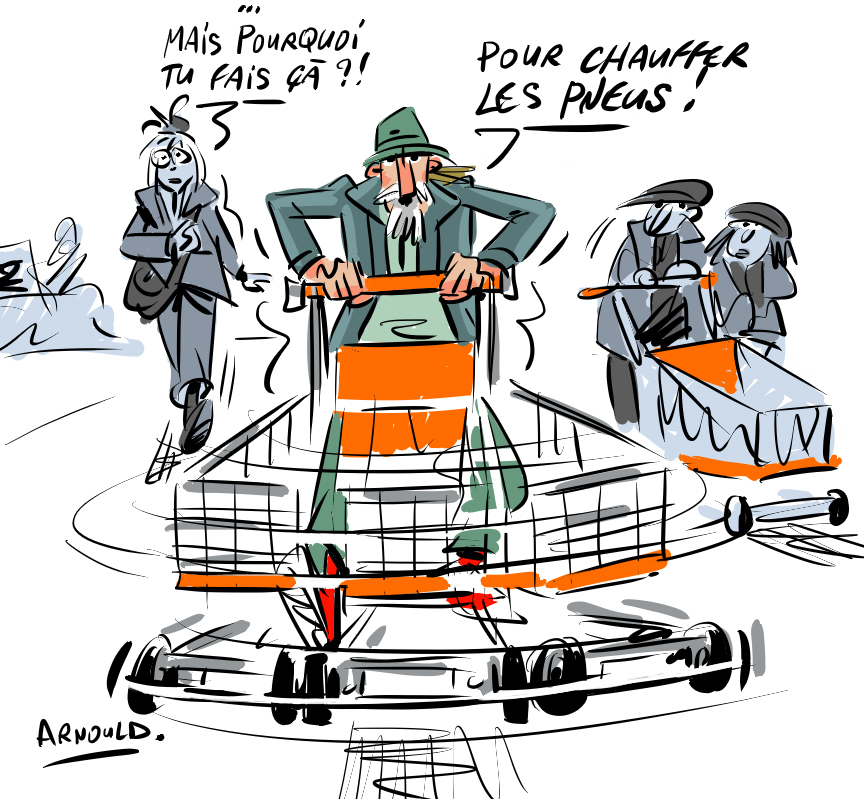 TRAIT PORTRAIT: Caddie de courses