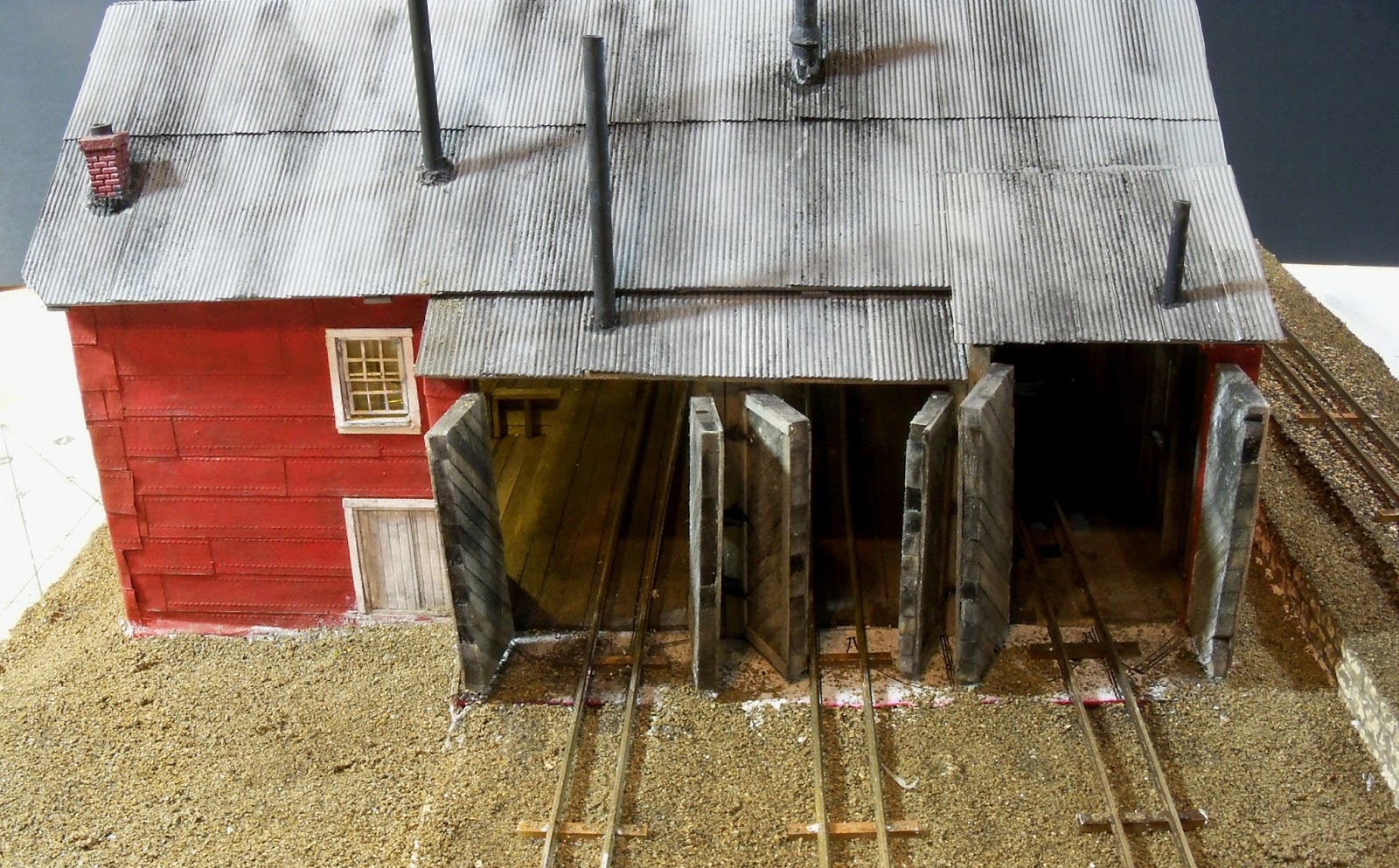 Denver, Golden & Clear Creek RailRoad: Gilpin Engine House Update