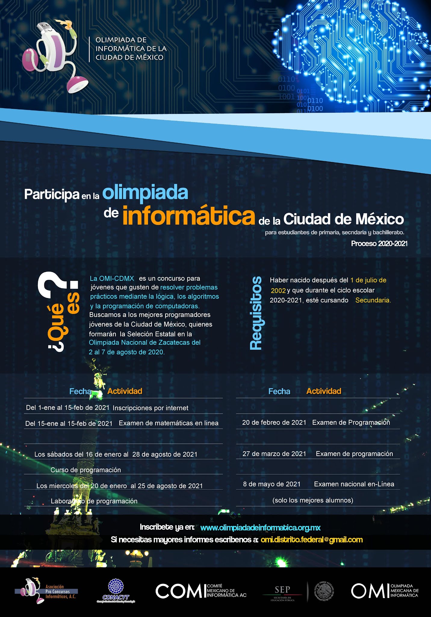 Escuela Secundaria Técnica 117: OLIMPIADA DE INFORMÁTICA