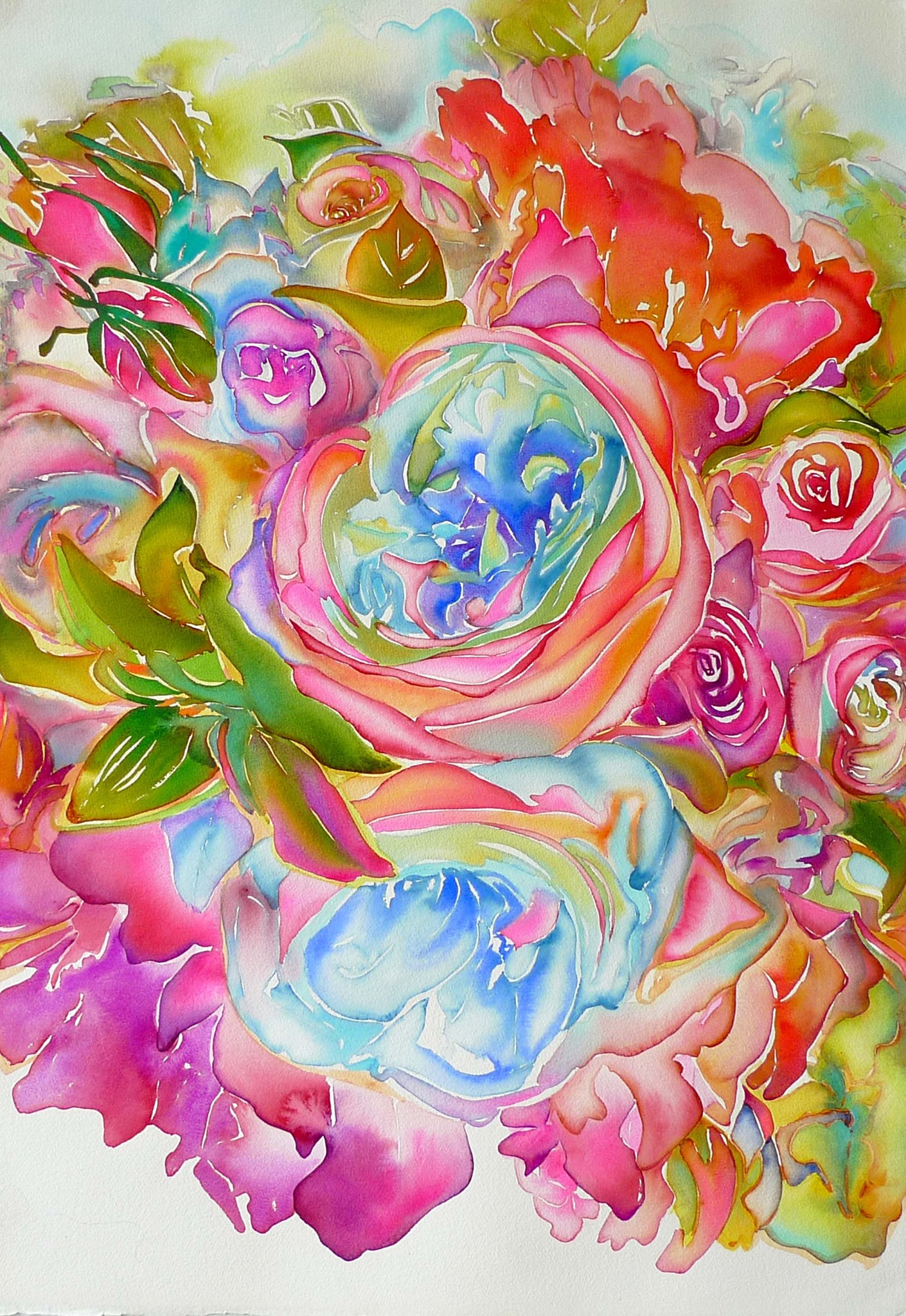 Carol Carter, 1955 | Watercolor painter | Tutt'Art@ | Pittura ...