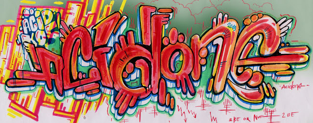 ACID-GRAFFIX DESIGN: szkice