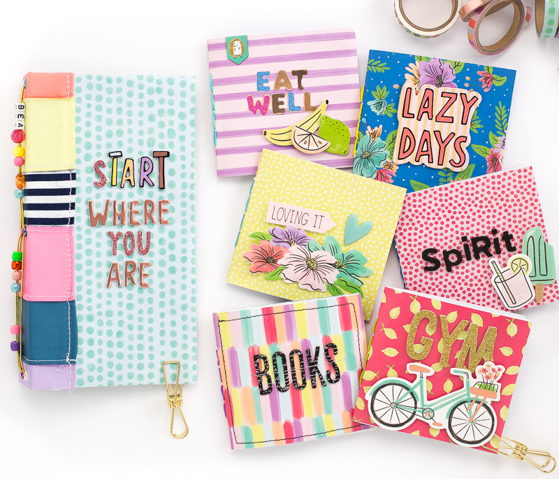Bea Valint: Start where you are! mini booklets | American Crafts DT