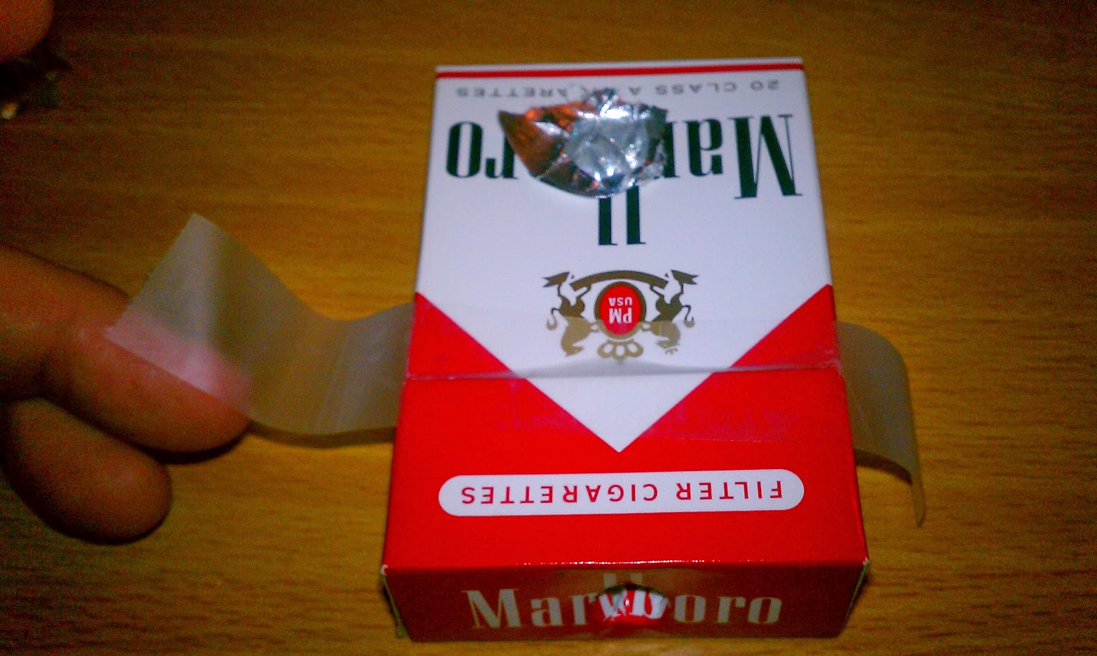 Passion for Pot: Make a Cigarette Pack into a Bowl tutorial.