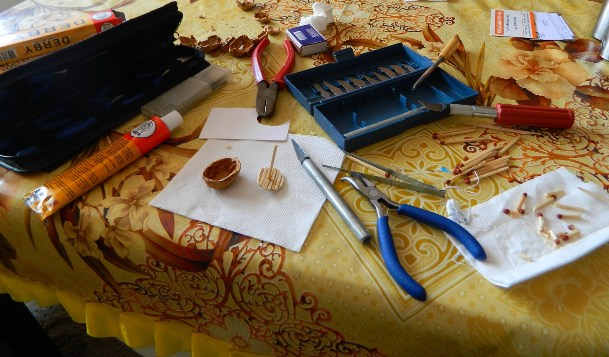 Model ship construction using walnut shell - Best Diy And Crafts