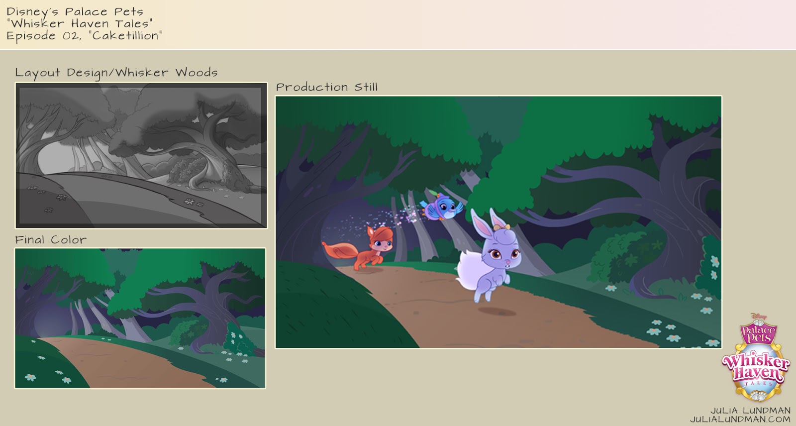 Julia Lundman: Disney's Palace Pets "Whisker Haven Tales"/Environment ...