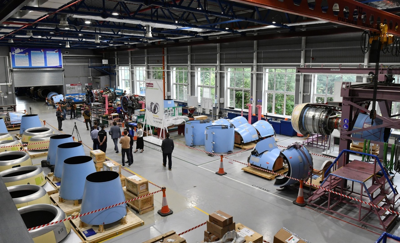 Historia y tecnología militar: Ensamblaje de motores PowerJet SaM146 en ...