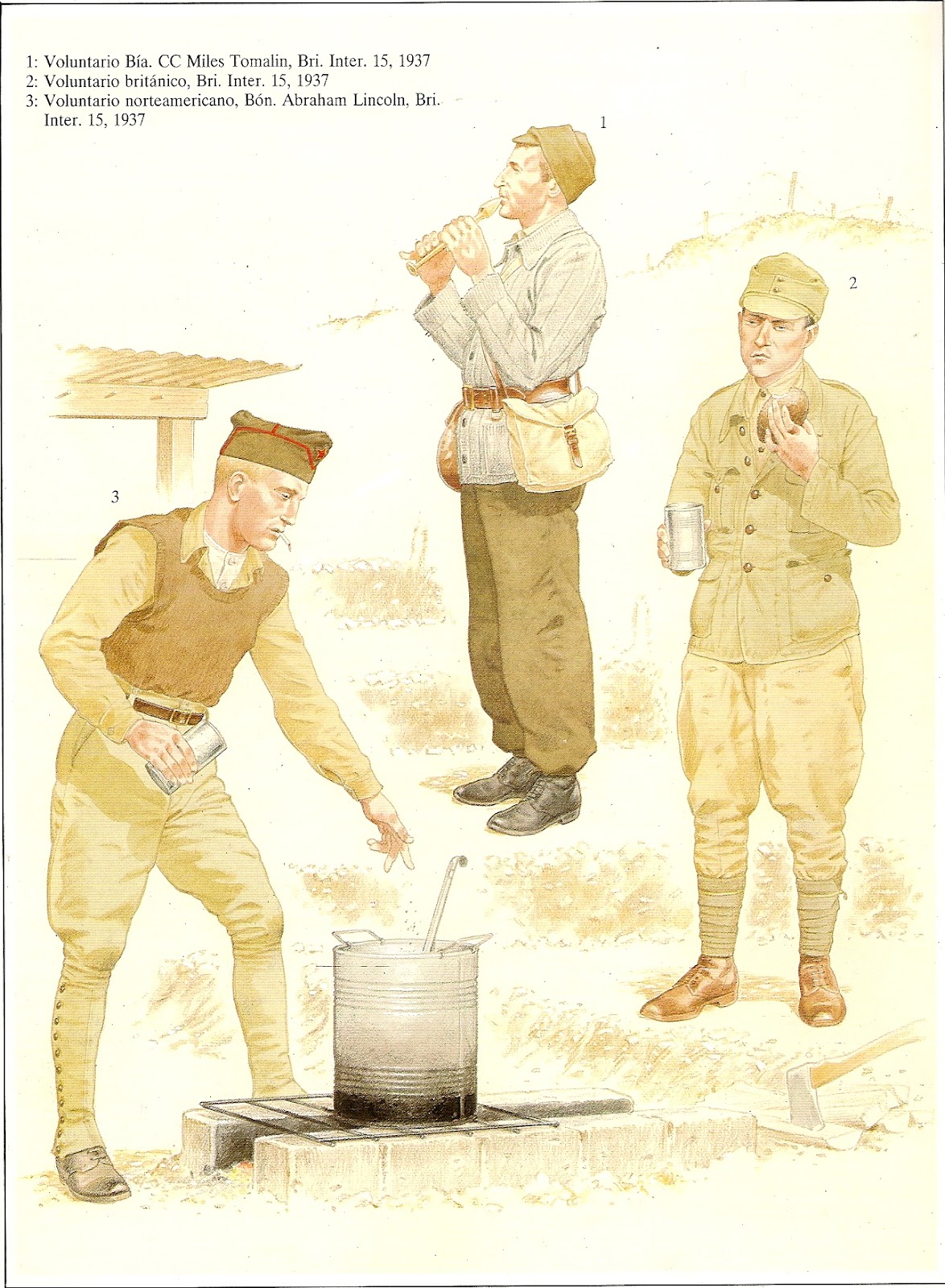 MINIATURAS MILITARES POR ALFONS CÀNOVAS: LAS BRIGADAS INTERNACIONALES ...