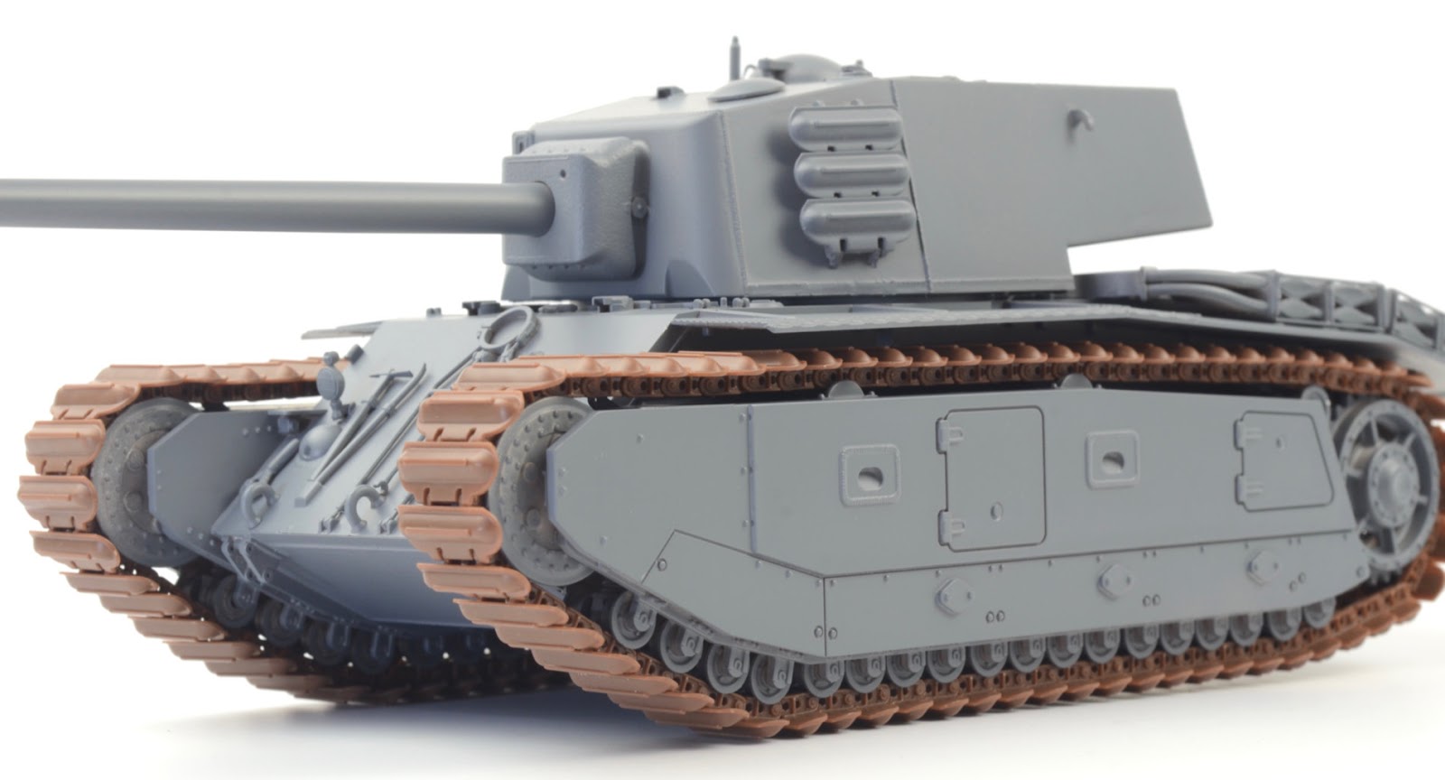 The Modelling News: Build Review: 35th scale ARL-44 Heavy French Tank ...