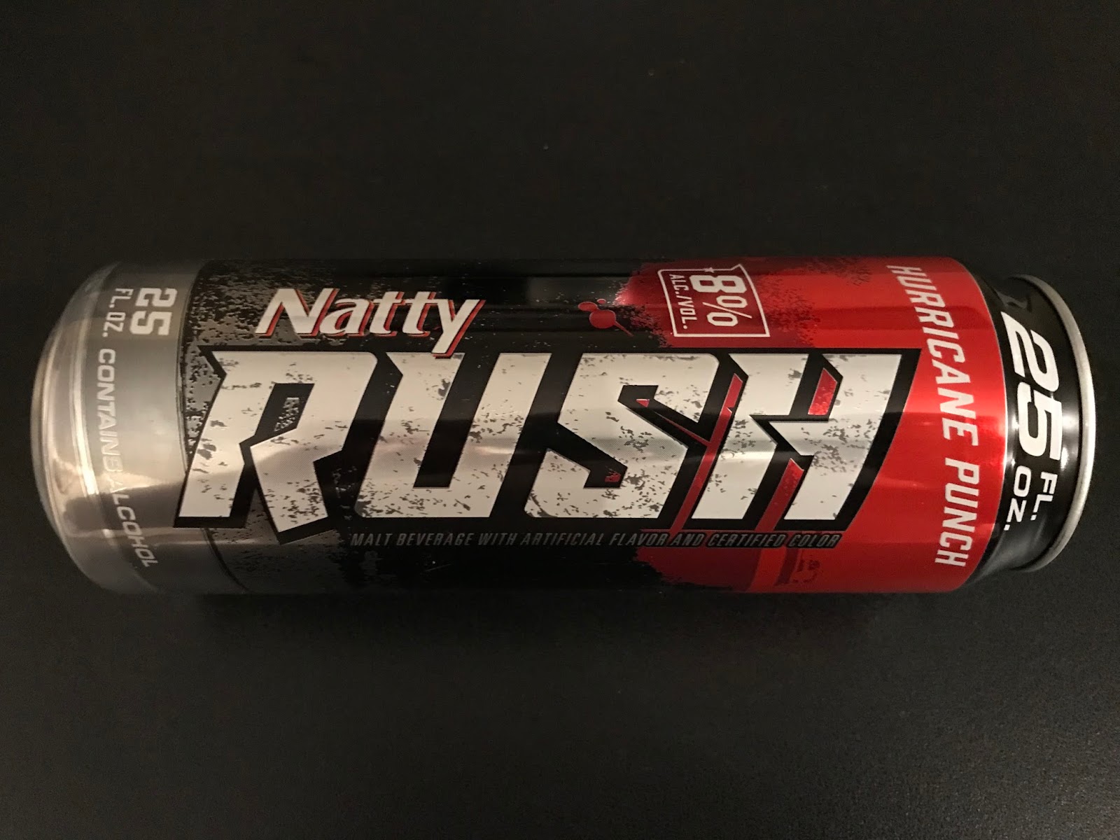 Malt Beverage Of The Week - Natty Rush Hurricane Punch