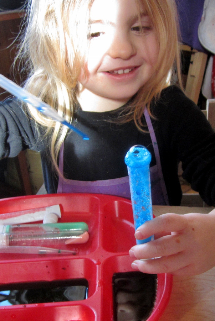 art and soul preschool: Color Mixing Lab II
