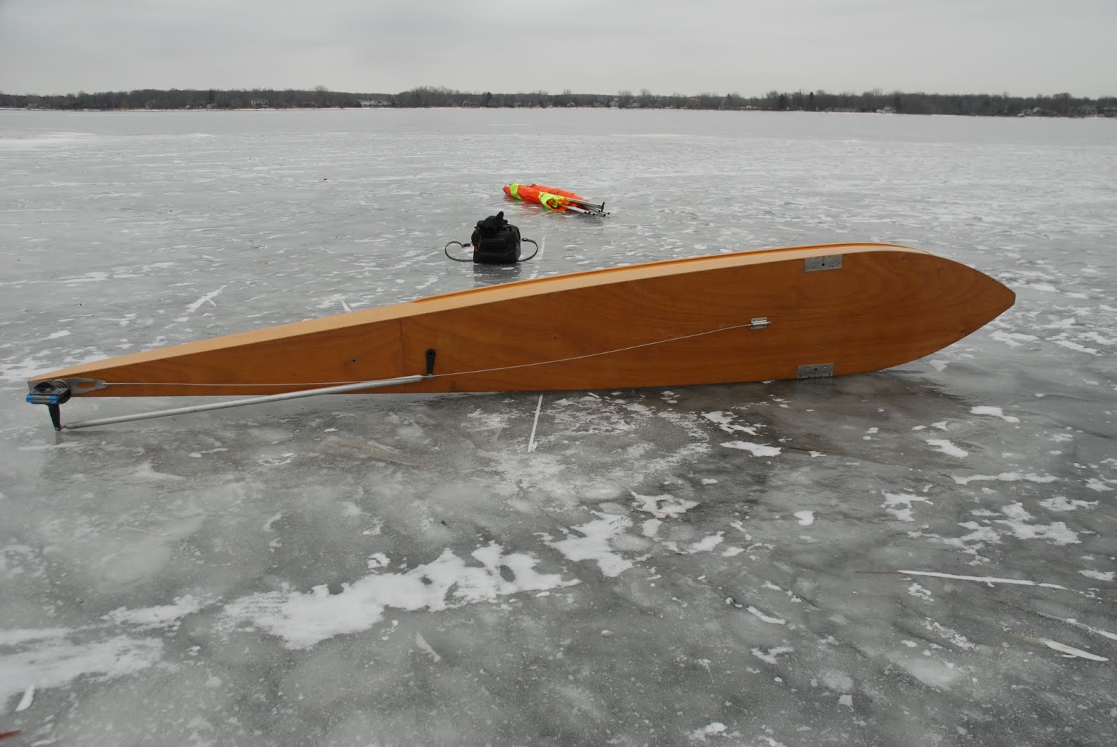 "average joe windsurfer" : Montreal Ice Boating