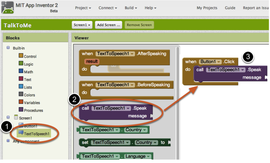 Wichian Note: MIT App Inventor ตอนที่ 2