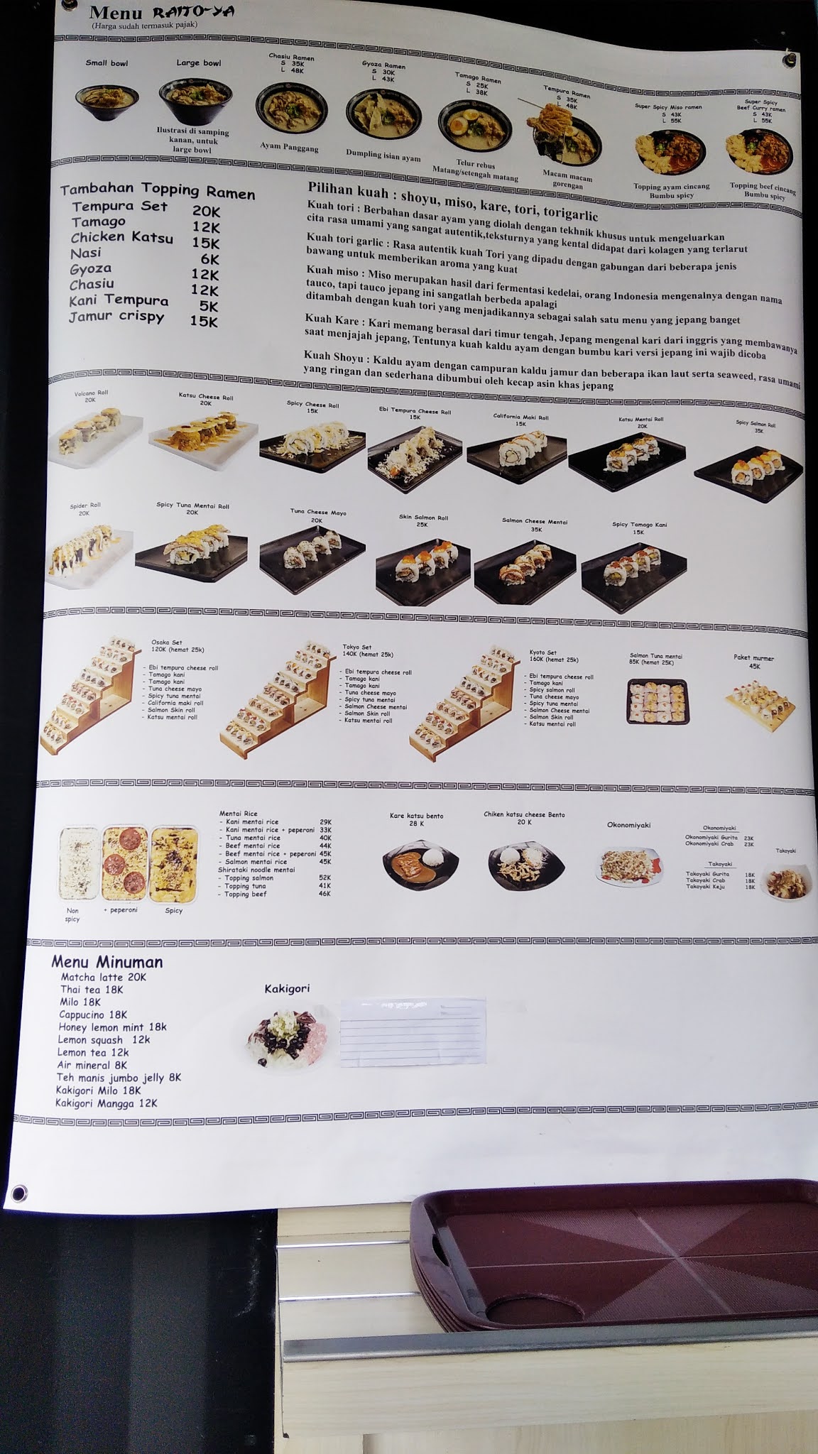 Welcome to Kartini's Blog: Review Raito - Ya , Resto Jepang di Kota ...