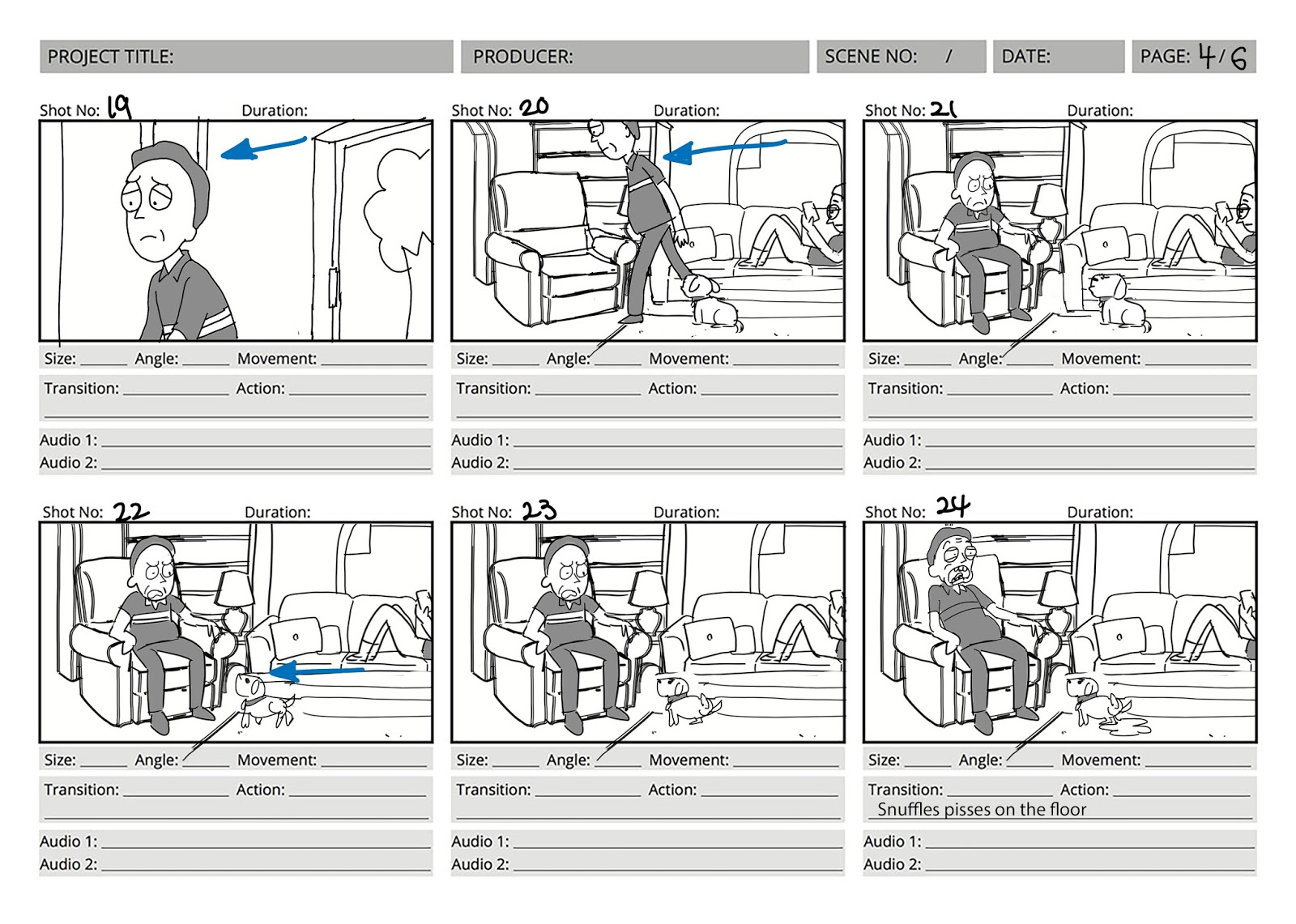 Hannah Shigeta Storyboard Portfolio: Rick and Morty Storyboard ...