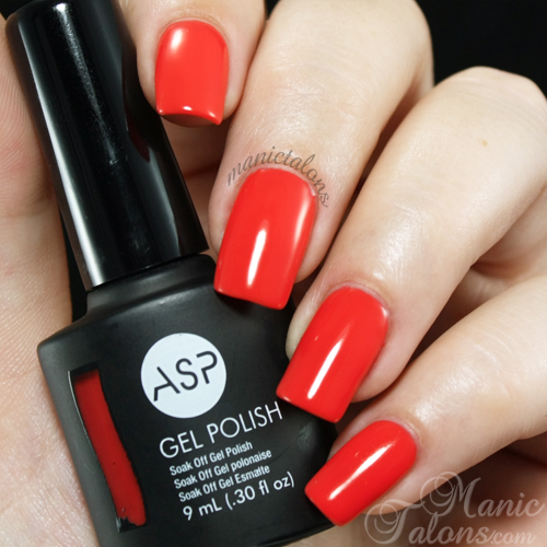 Manic Talons Nail Design: ASP Gel Polish Sizzlin' Summer Collection