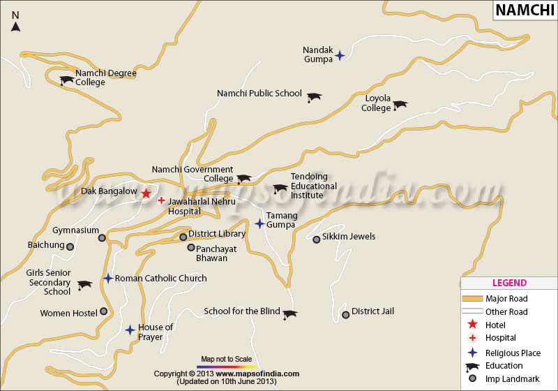 Travel to Namchi | Beautiful Places