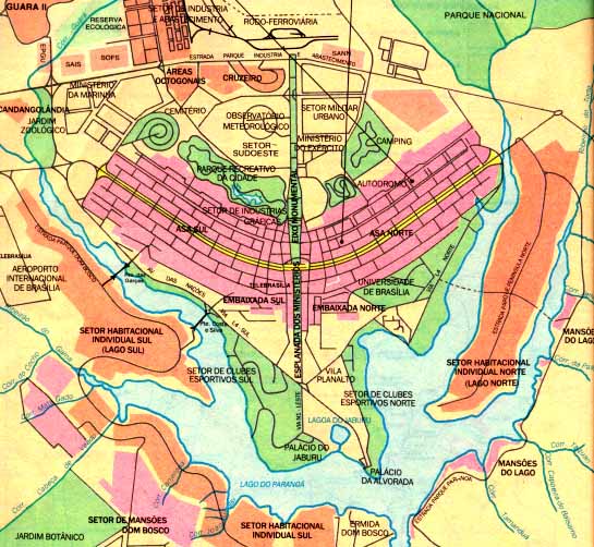 PROF. MARIA M ROCHA - HISTÓRIA: PLANO PILOTO CIDADE DE BRASÍLIA - DF