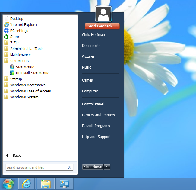 Cómo tener el botón Inicio en Windows 8 ~ ElGonzi.com