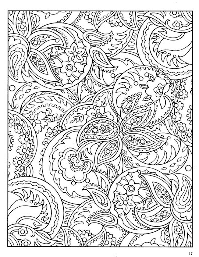 de stress coloring pages