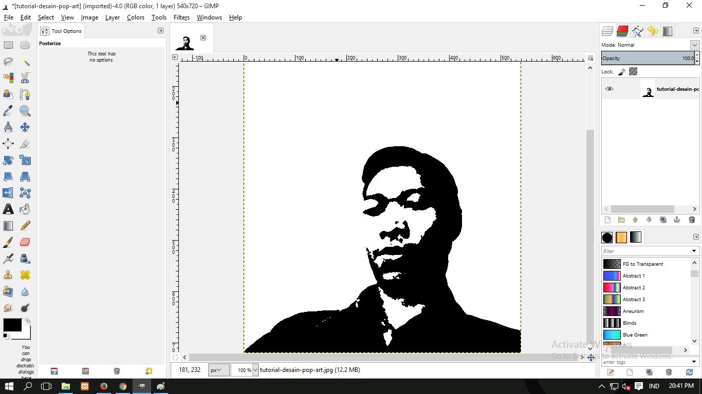 Tutorial Membuat Poster Pop Art Menggunakan Gimp - Grafiscape