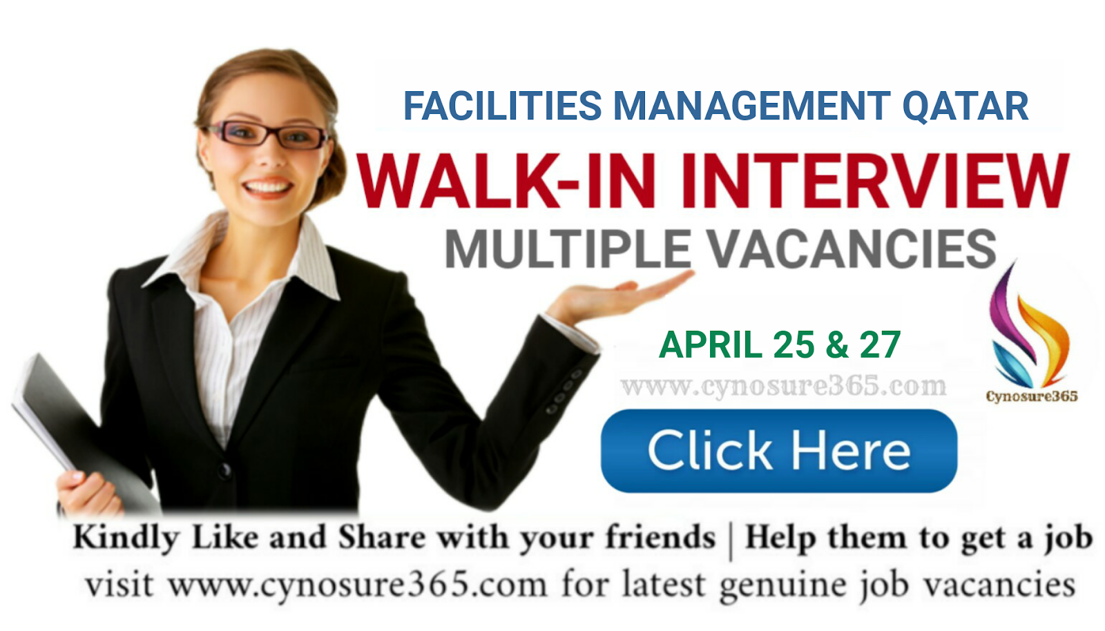 WALK IN INTERVIEW QATAR - APRIL 2020 - CYNOSURE365