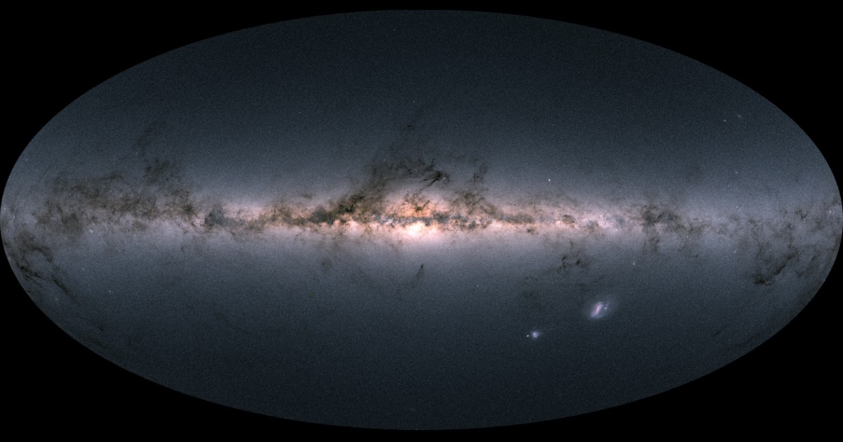 Atualizado: Esta bela vista da Via Láctea é o maior mapa já feito da ...