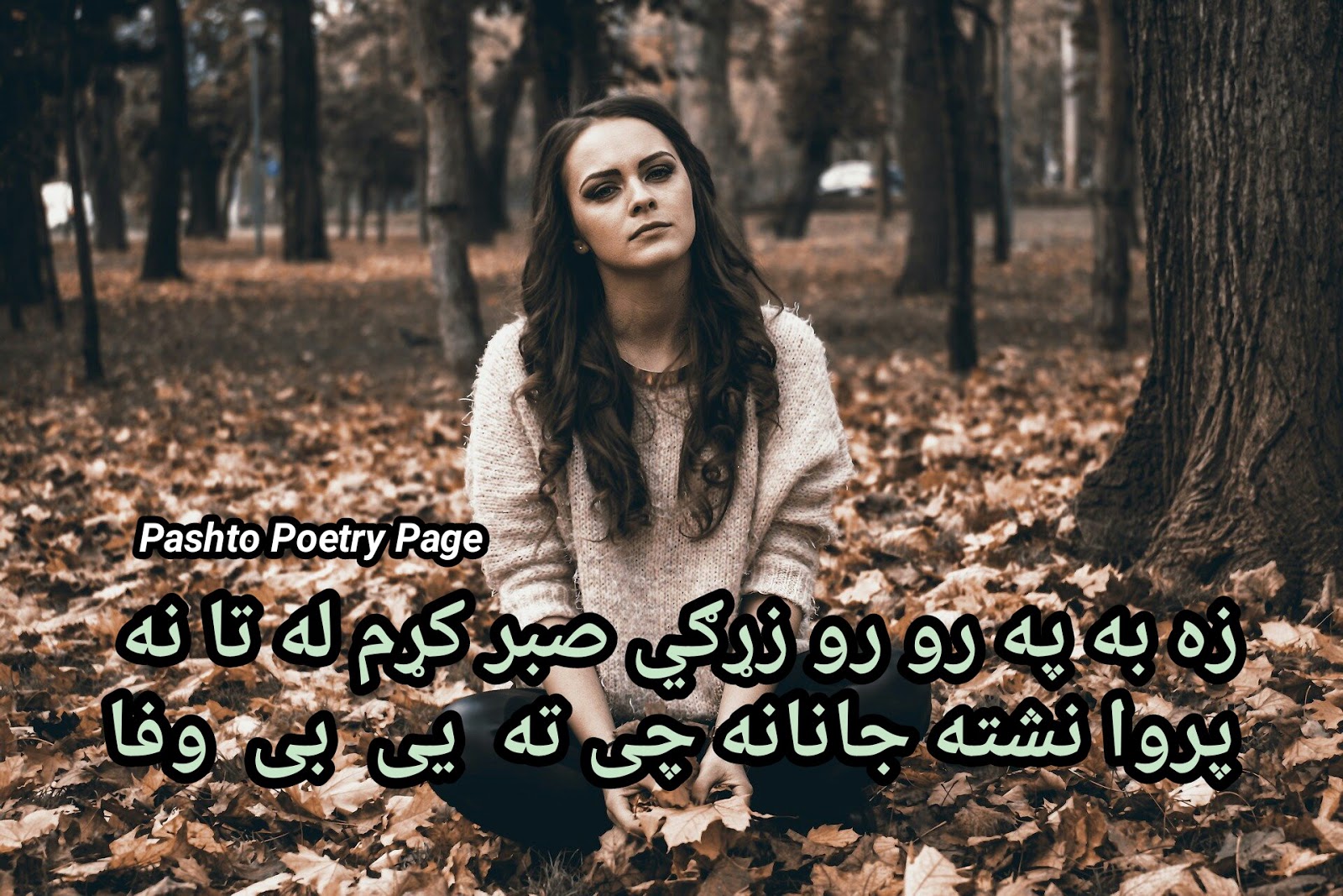 Pashto Sad Poetry for Love 2 lines Shayari Images Pic Sms