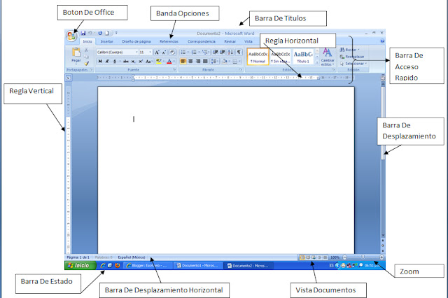Elementos de word - Imagui