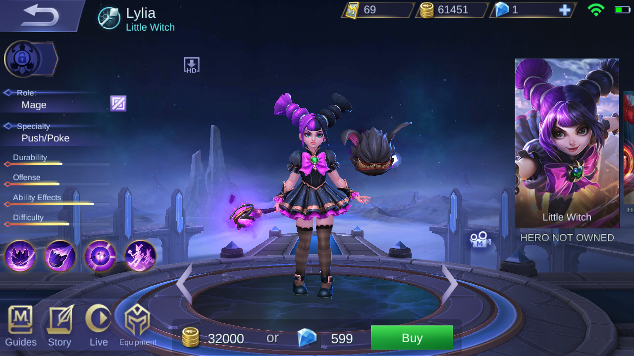 Lylia best build and guide - Little Witch | Hero of Mobile Legends ...