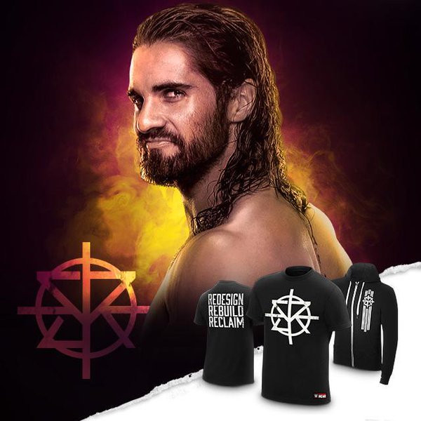 Lançado novo merchandise de Seth Rollins - Noticias de Wrestling Express