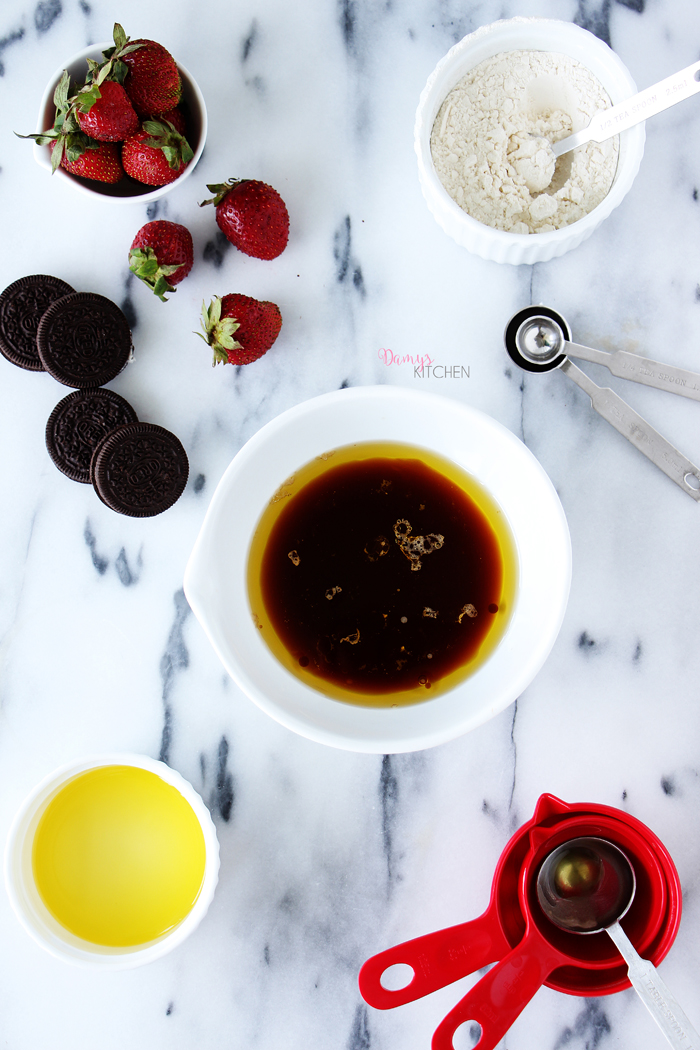 ÇİLEK VE OREO'LU PASTA - Damy's Kitchen