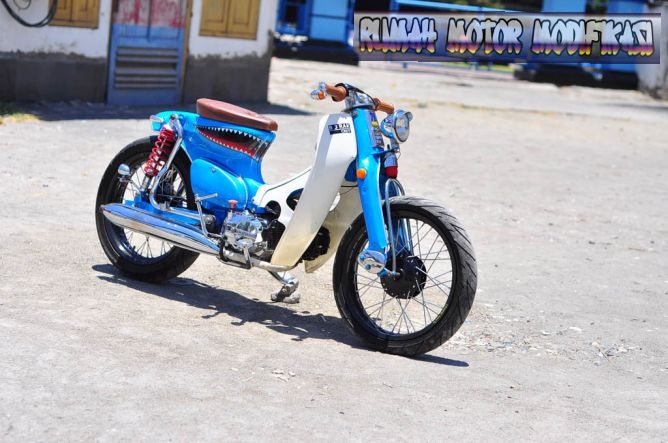 MODIFIKASI MOTOR STREET CUB