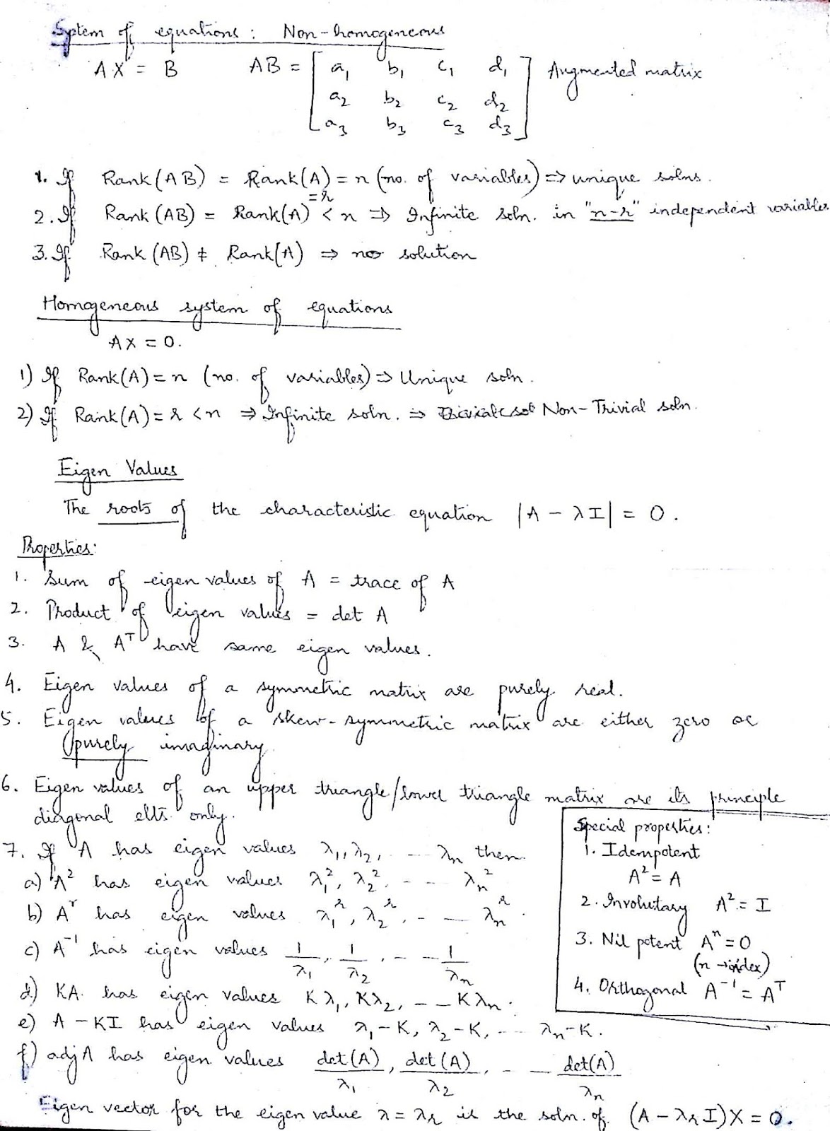 GATE - Eigen Values ~ Coding Interview Questions With Solutions GATE - Eigen Values ~ Coding Interview Questions With Solutions