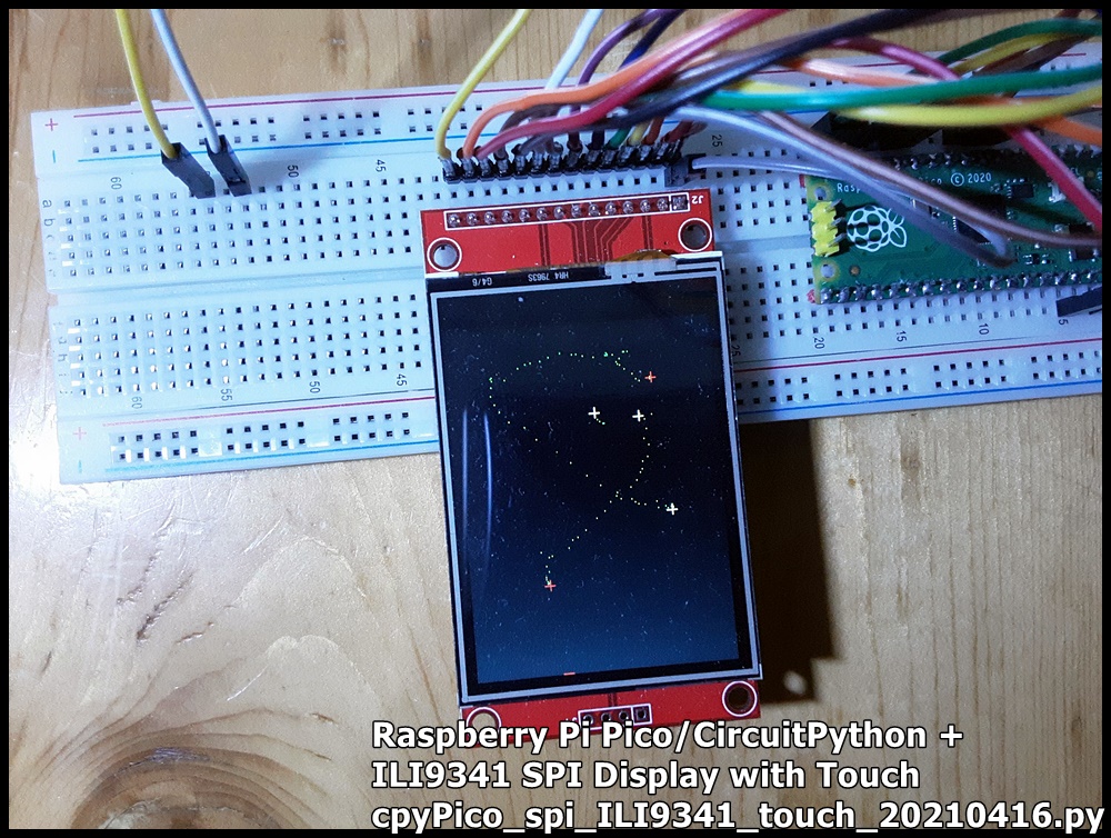 Hello Raspberry Pi: Raspberry Pi Pico/CircuitPython + ILI9341 SPI ... Hello Raspberry Pi: Raspberry Pi Pico/CircuitPython + ILI9341 SPI ...