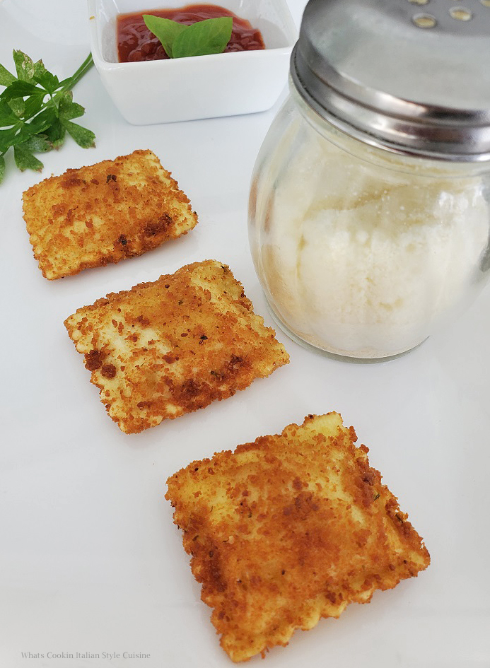 Fried Lobster Ravioli