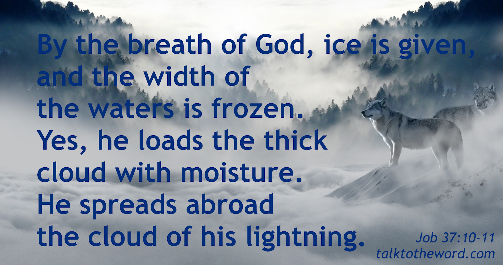 Job 37:10-11