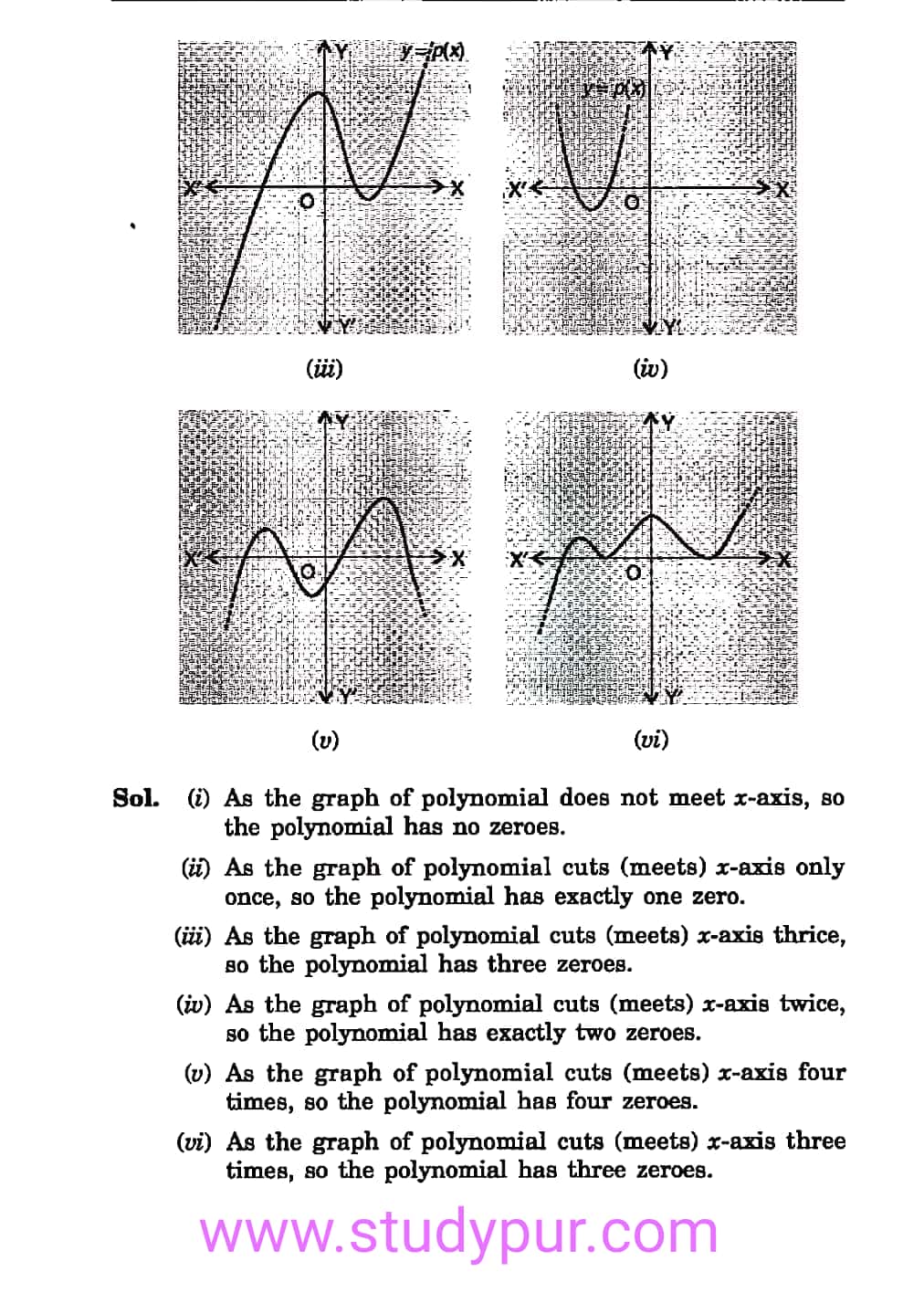 Polynomials class 10 math - Studypur