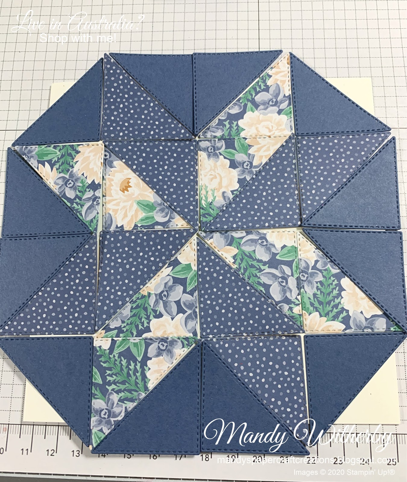 Floral Patchwork Card