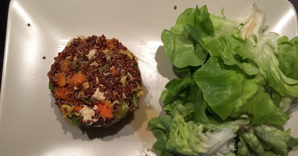 Maigrir avec la méthode Montignac phase 1.: quinoa rouge façon cantonais