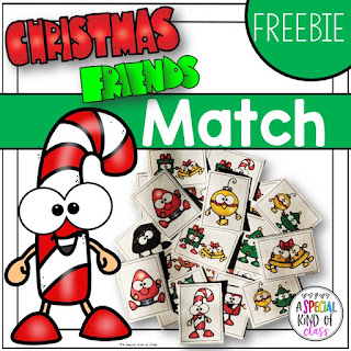 A special kind of class: Christmas Visual Discrimination Freebie