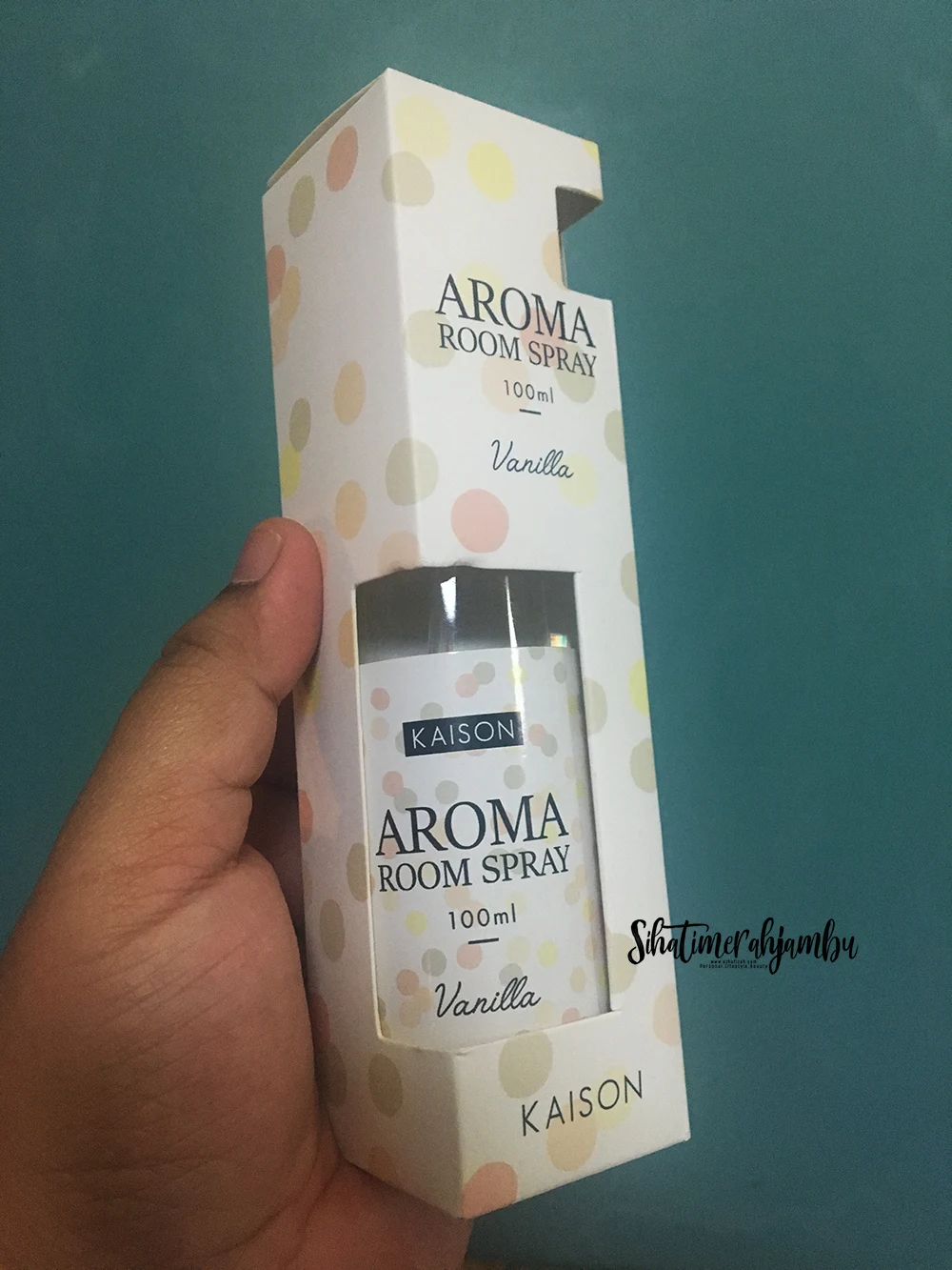 Aroma Room Spray Kaison, Bau Vanilla Pilihan Hati