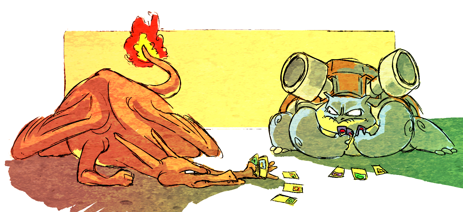 Jeremy Bondy Art Blog Pokemon Battle