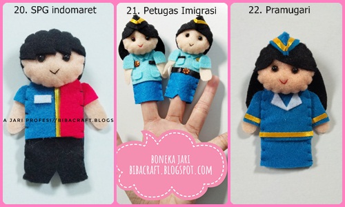 Biba Craft Collection: Finger Puppets/Boneka Jari